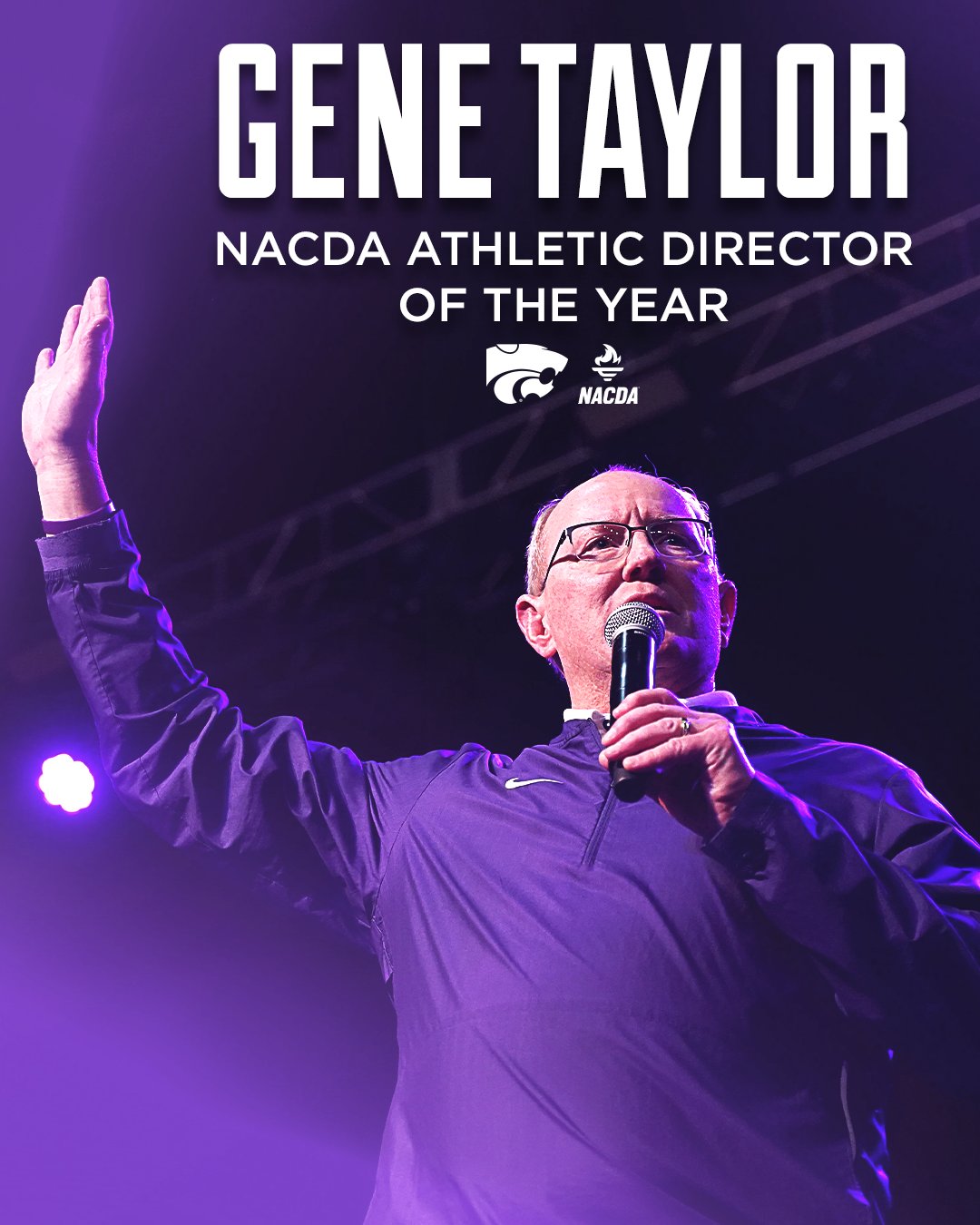 KState’s Gene Taylor named NACDA Athletic Director of the Year